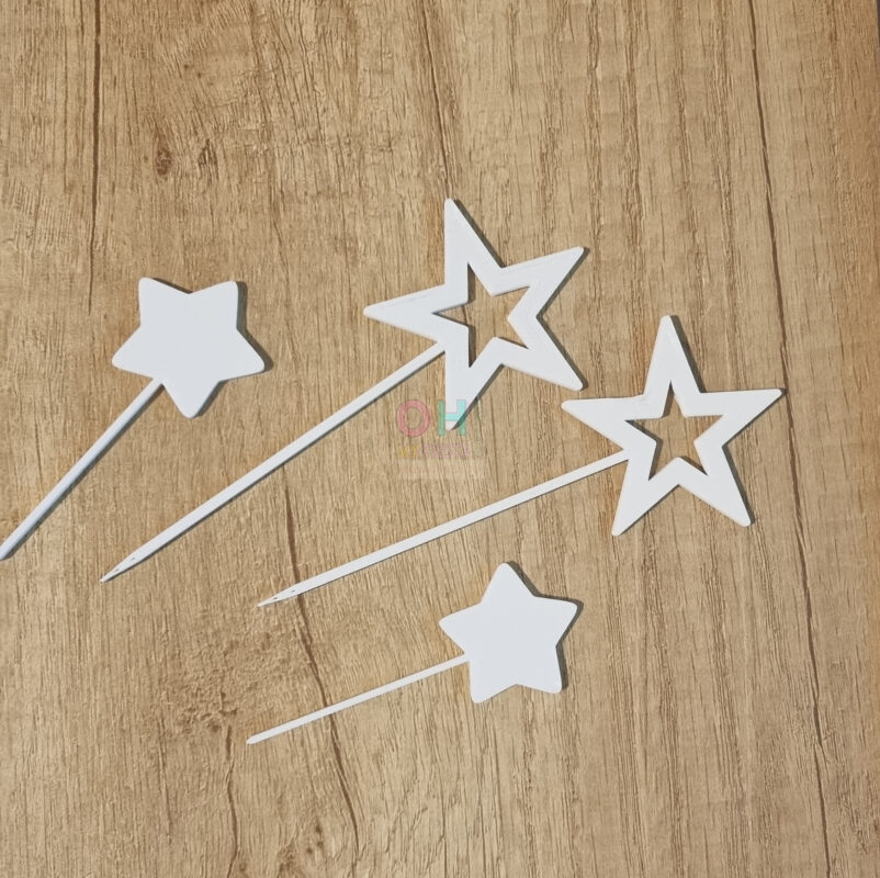Topper Estrellas 3d , pinche torta. – Oh My Fiesta Complemento para ...